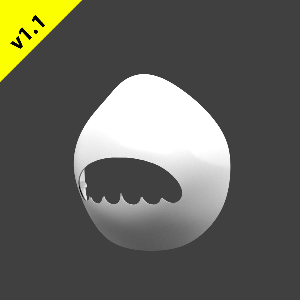 Download free STL file Dust Mask Cover v1.1 Design 12-Beards1 • 3D ...