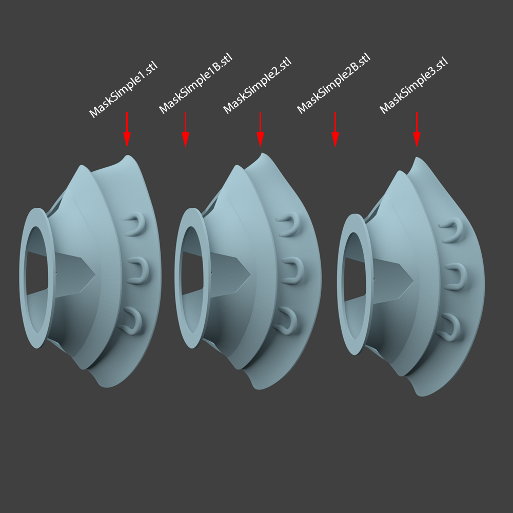 STL-Datei Hopio Simple Dust Mask v1.0・3D-druckbares Modell zum ...
