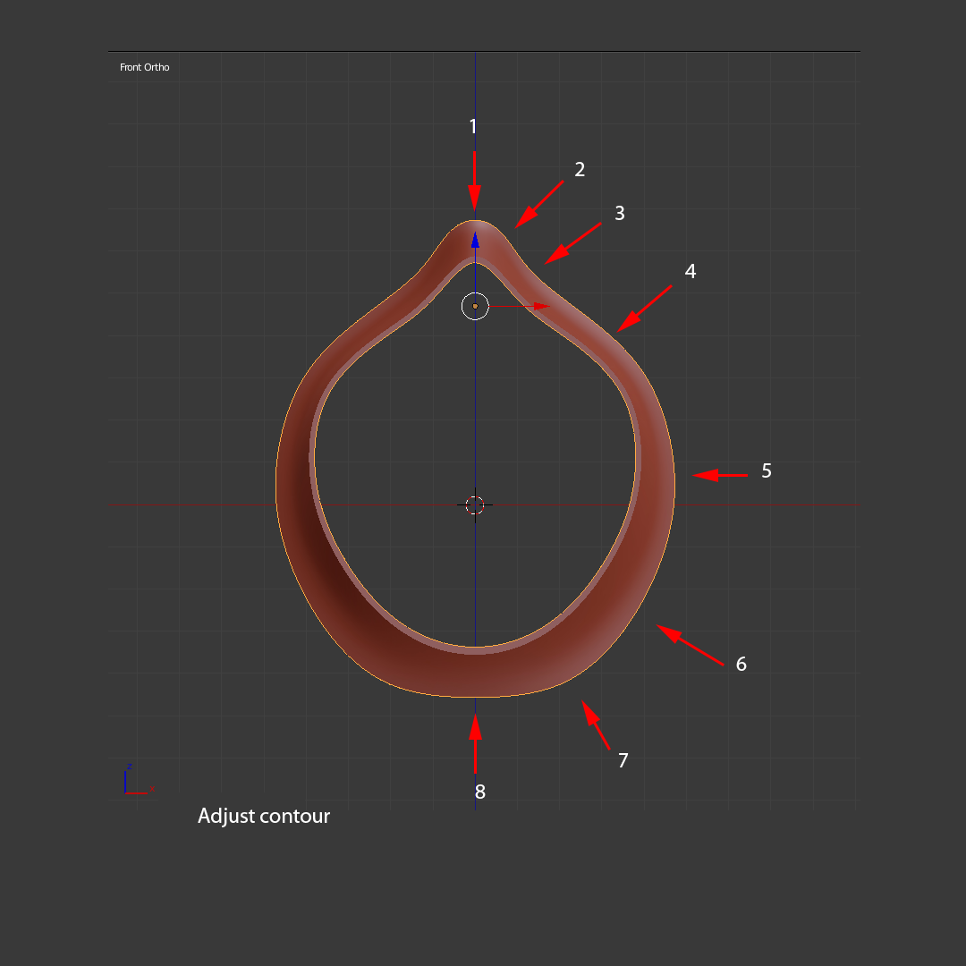 Télécharger fichier STL gratuit Test du contour de l'adaptateur de ...