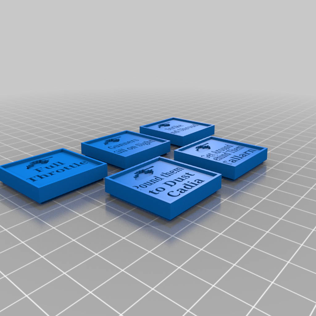 Free STL file Stackable Guard Tank Orders w 6mm circular magnet holes・Design to download and 3D ...