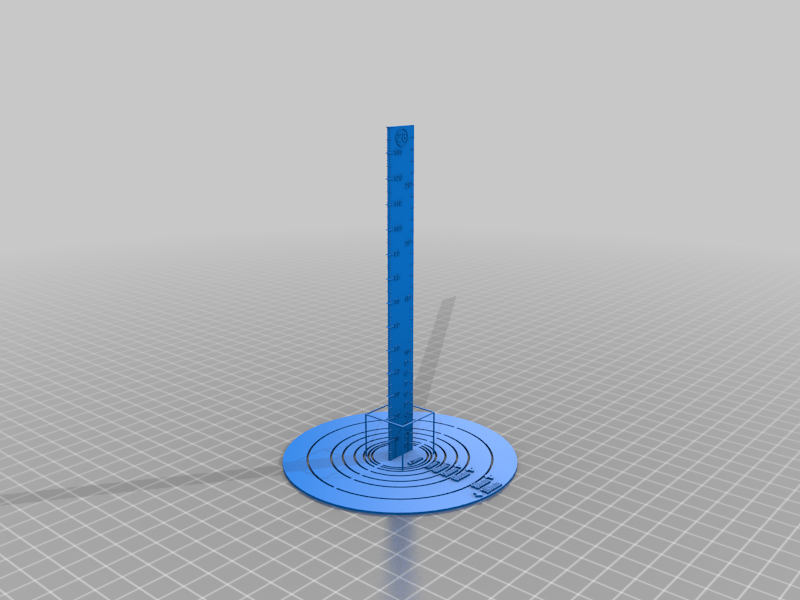 Free STL file 28mm Heroic Model Scale Measurement Tool・3D printer model ...