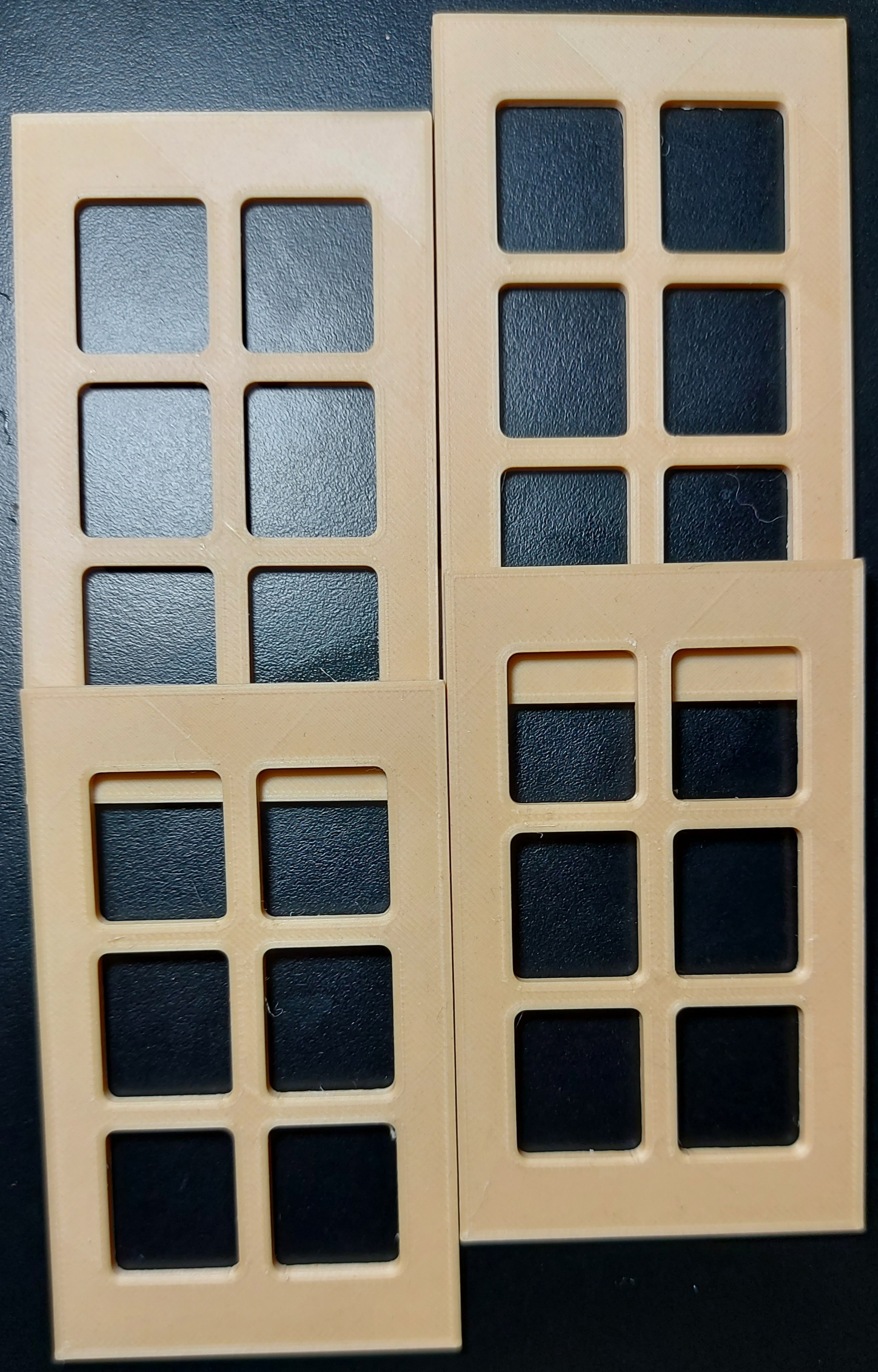 Free STL file 1/12 Dollhouse window (Model No.8)・3D printable design to ...