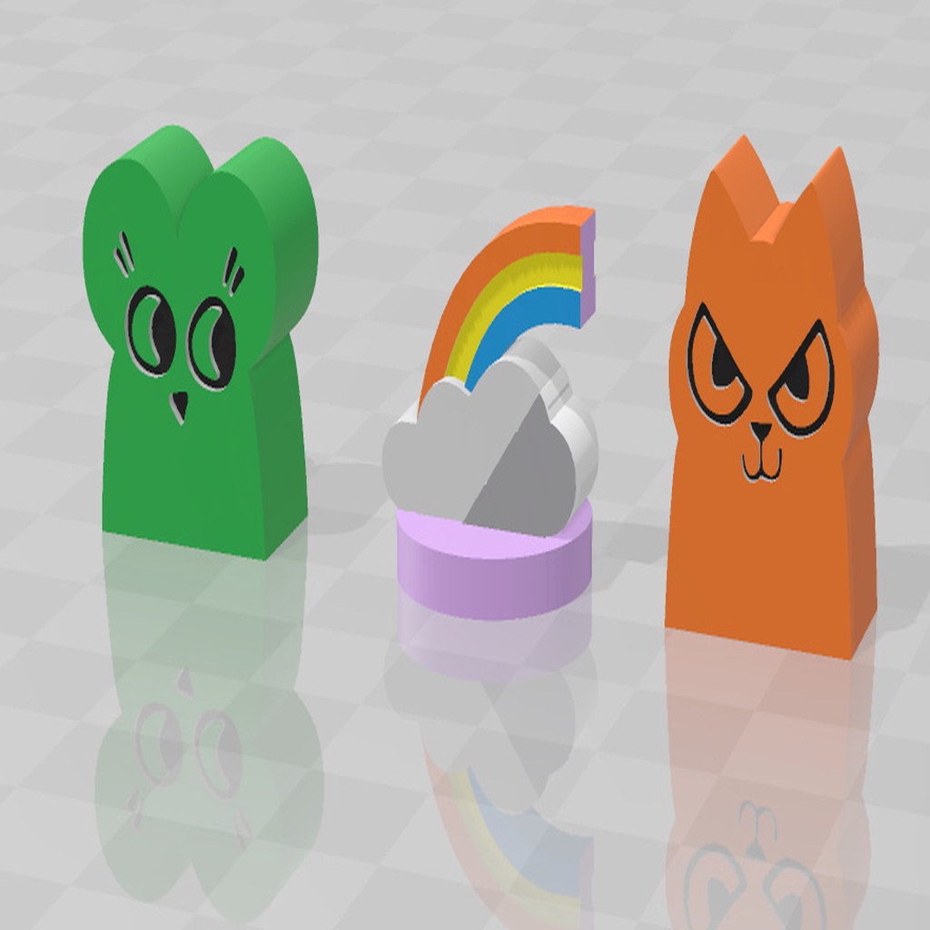 Free 3D file Root boardgame. Unicorn faction・Template to download and ...