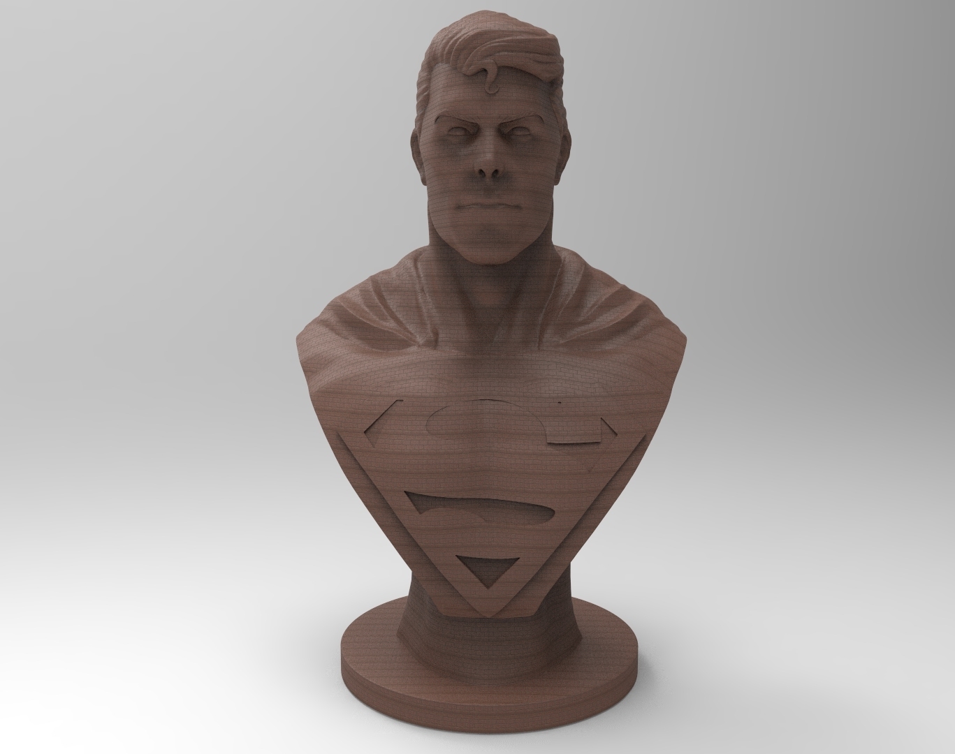 STL file Superman・3D printer model to download・Cults