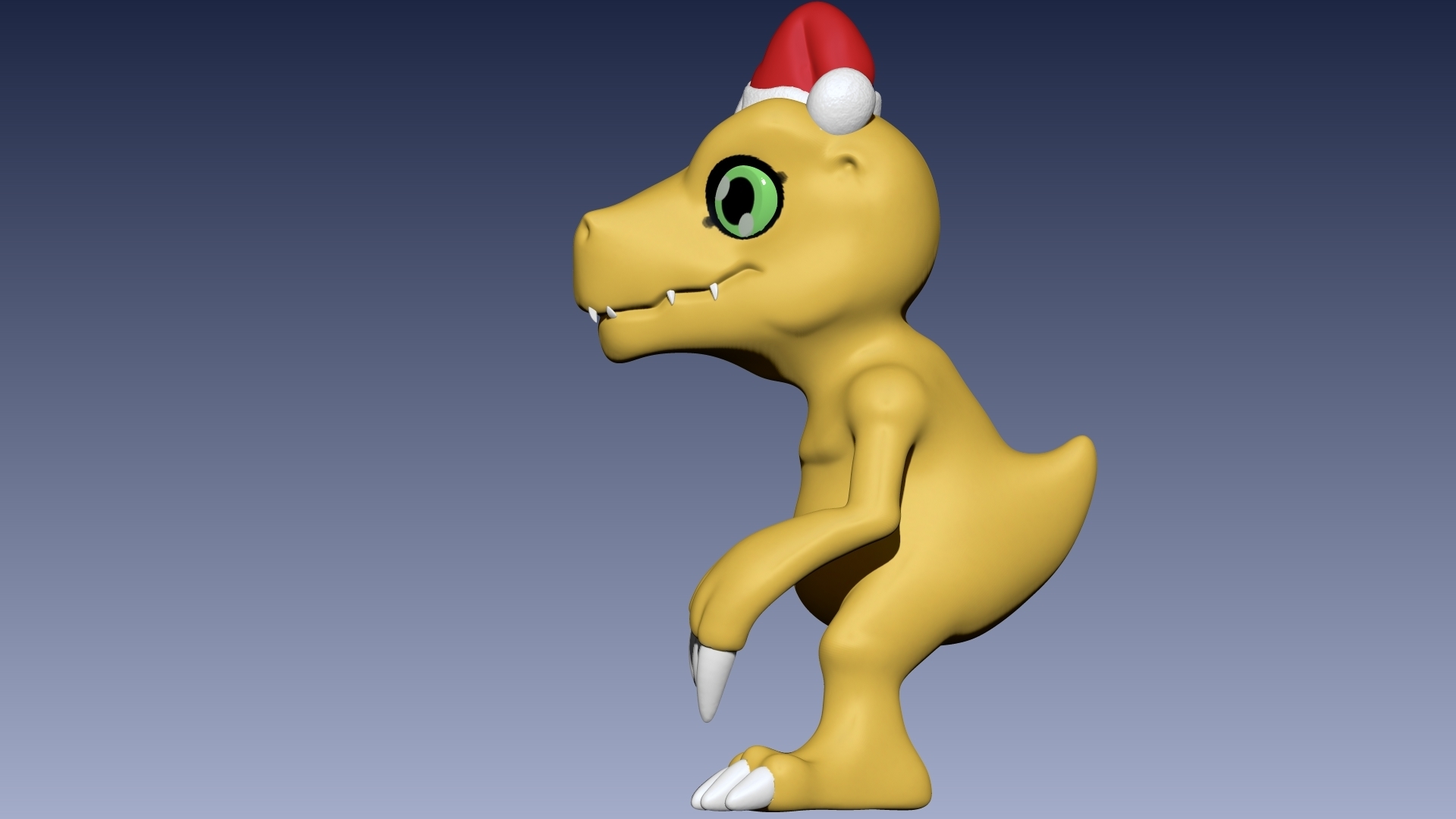 STL file Agumon Digimon・3D printing design to download・Cults
