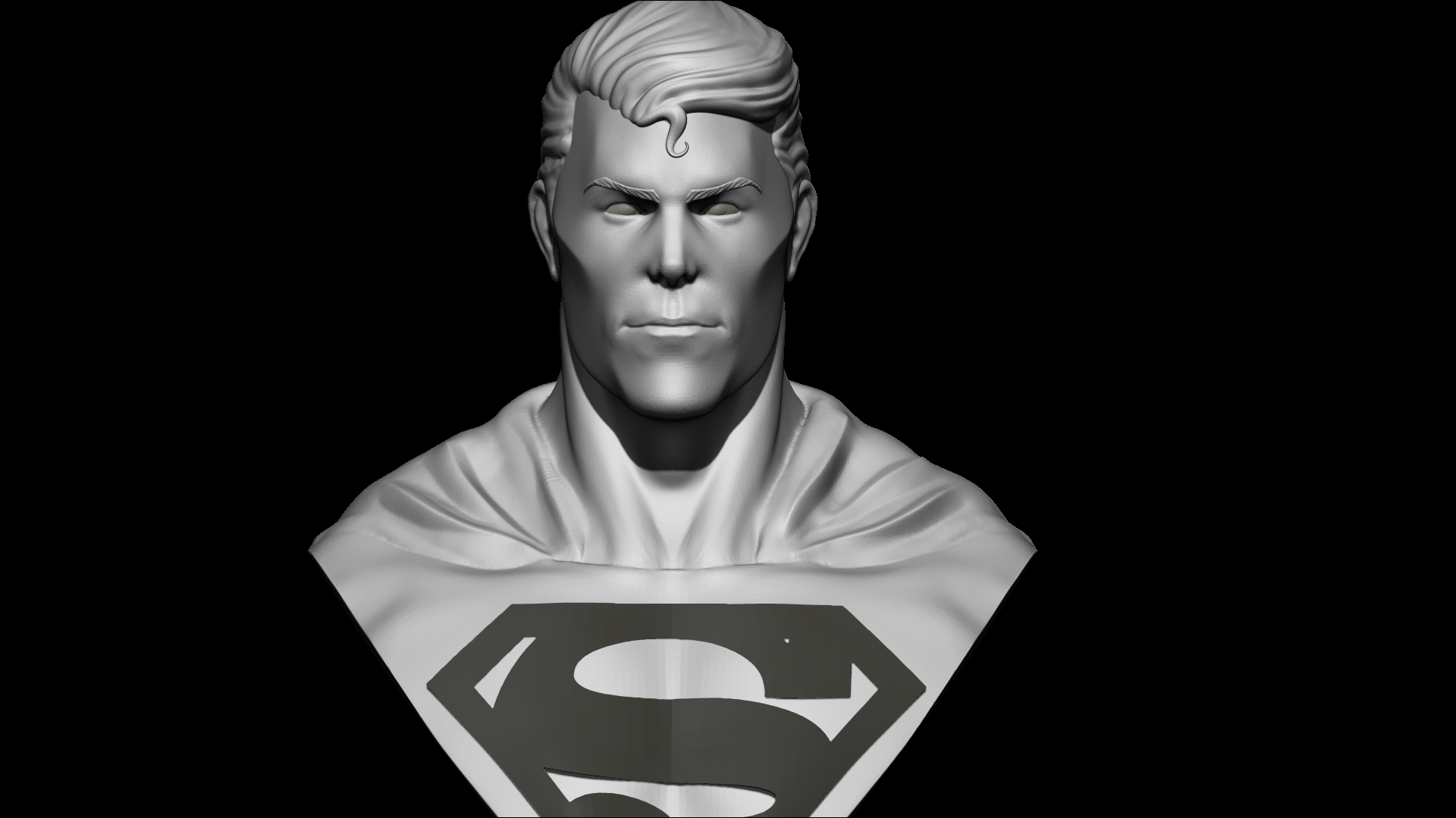 STL file Superman・3D printer model to download・Cults