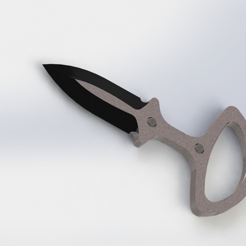 Download 3D printing models 3D printable Dagger ・ Cults