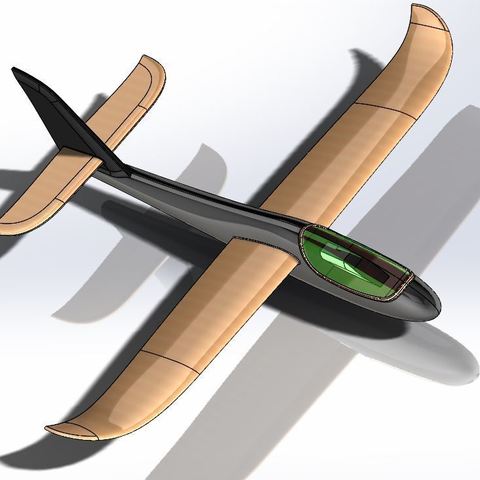 Download 3D printing models Glider - Design ・ Cults