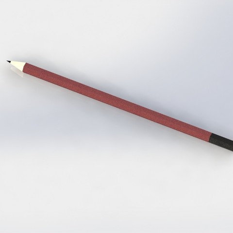 Download 3D printer templates 3D printable Pencil ・ Cults