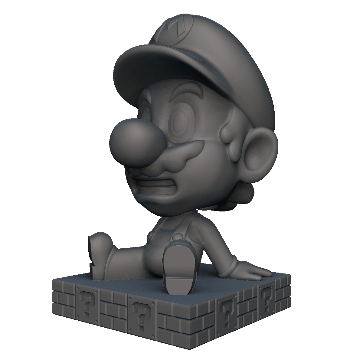3D file Mario Bobble head・Model to download and 3D print・Cults