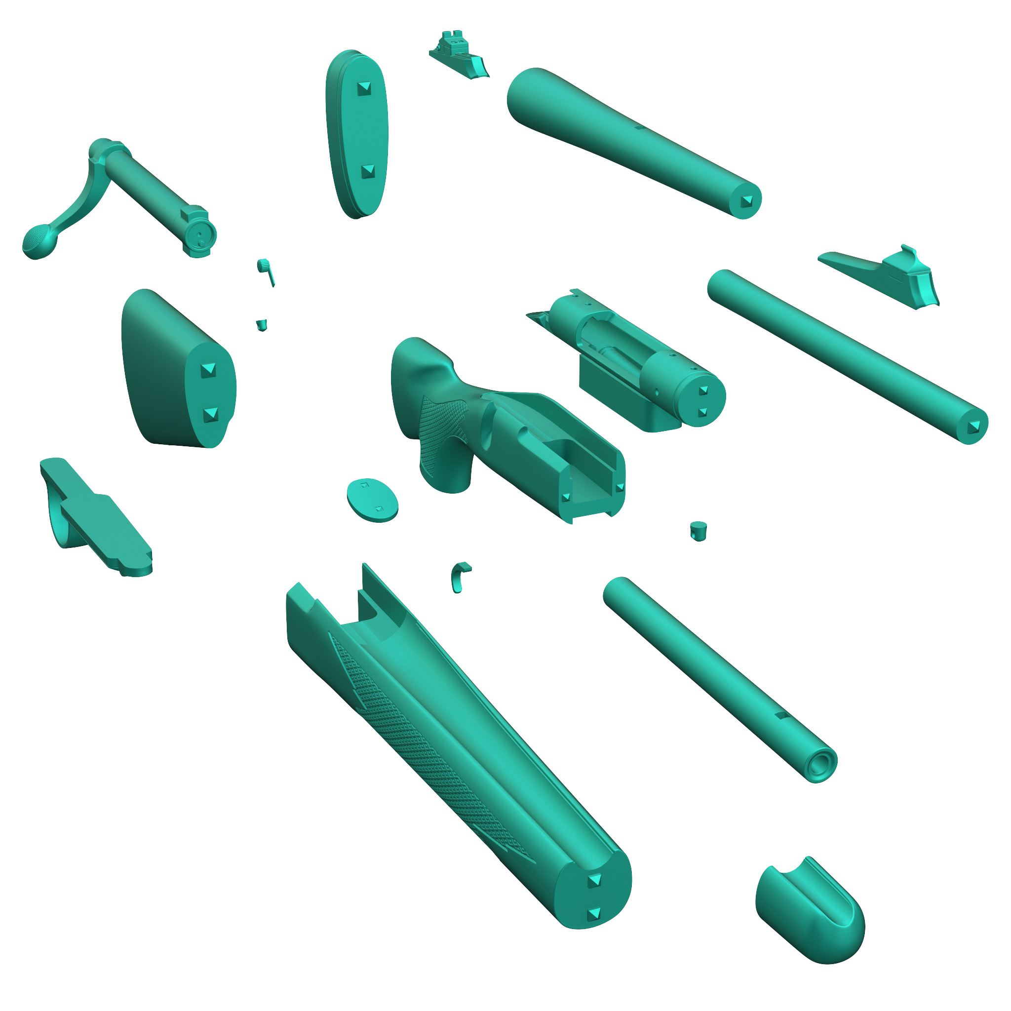 STL file Remington Model 700 Dummy 🔫・Model to download and 3D print・Cults