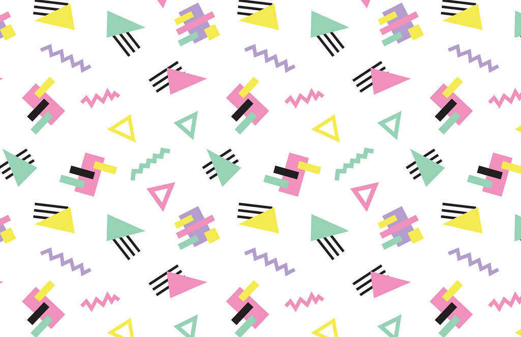 Бесплатный STL файл 90s Geometric Painting Stencils・Шаблон для загрузки ...