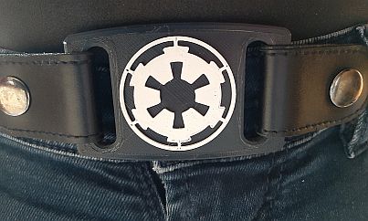 Free STL file Imperial belt buckle・3D print design to download・Cults