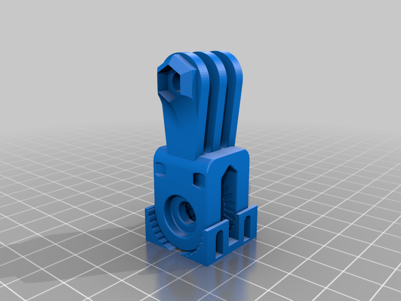 Free STL file Articulating Camera Mount with GoPro and 2040/3030 ends 📷 ...