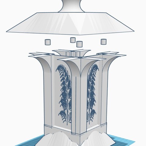 Download STL file Japan Lamp • 3D printer object ・ Cults