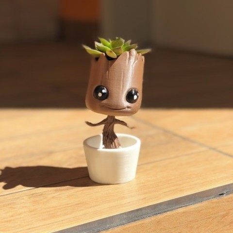3D print Baby Groot Extra Cute Dancing ・ Cults