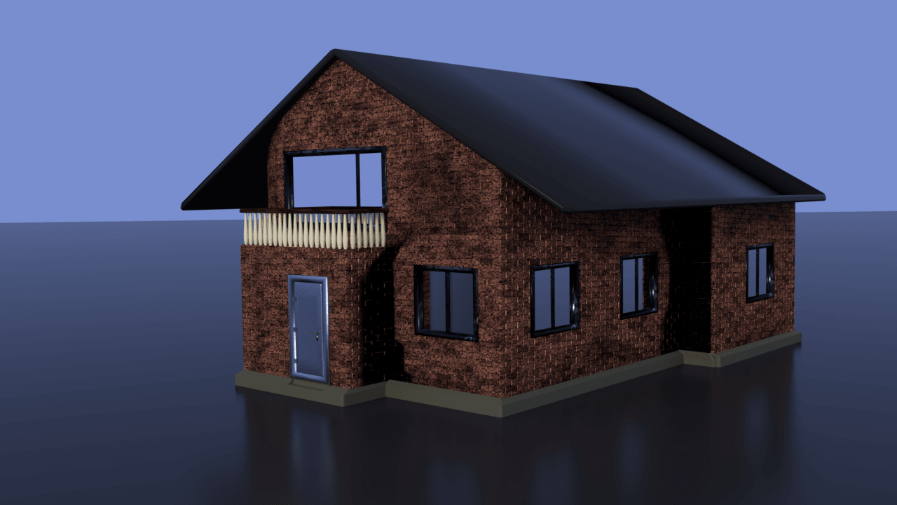STL file Modern House・Design to download and 3D print・Cults