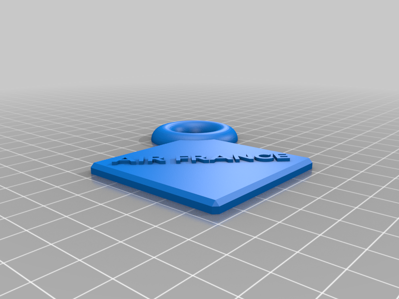 Free STL file AIR FRANCE KEY RING・3D printing template to download・Cults