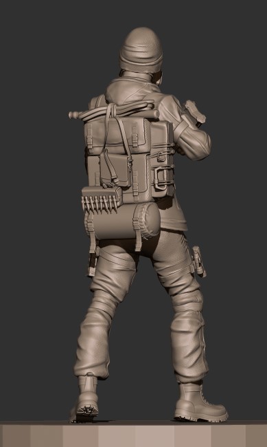STL file Soldier Darkzone agent STL 3D print model・3D printable design ...