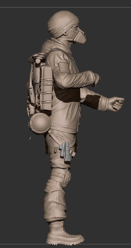 STL file Soldier Darkzone agent STL 3D print model・3D printable design ...