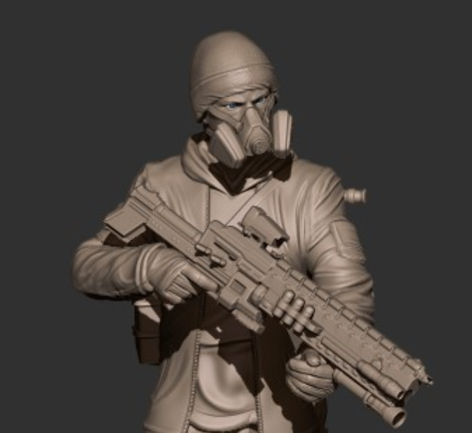 STL file Soldier Darkzone agent STL 3D print model・3D printable design ...