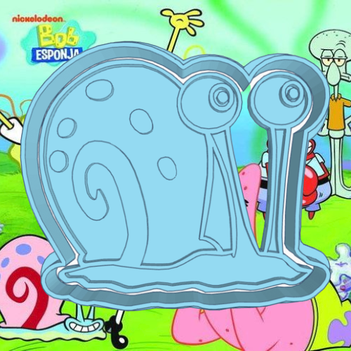 STL file SPONGEBOB SQUAREPANTS GARY COOKIE CUTTER・3D printable model to ...