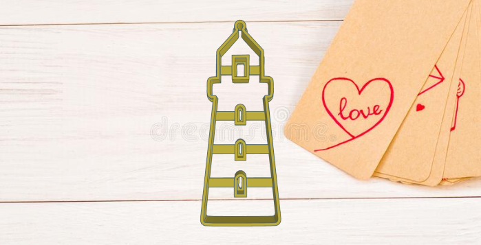 Archivo STL LIGHTHOUSE COOKIE CUTTER・Plan de impresora 3D para ...