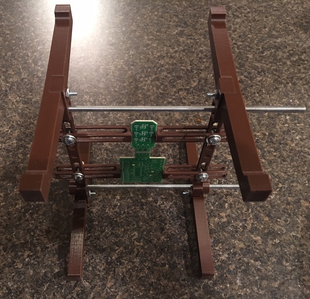 Free 3D file PCB / Circuit Board Holder - Soldering Helper・3D printing ...