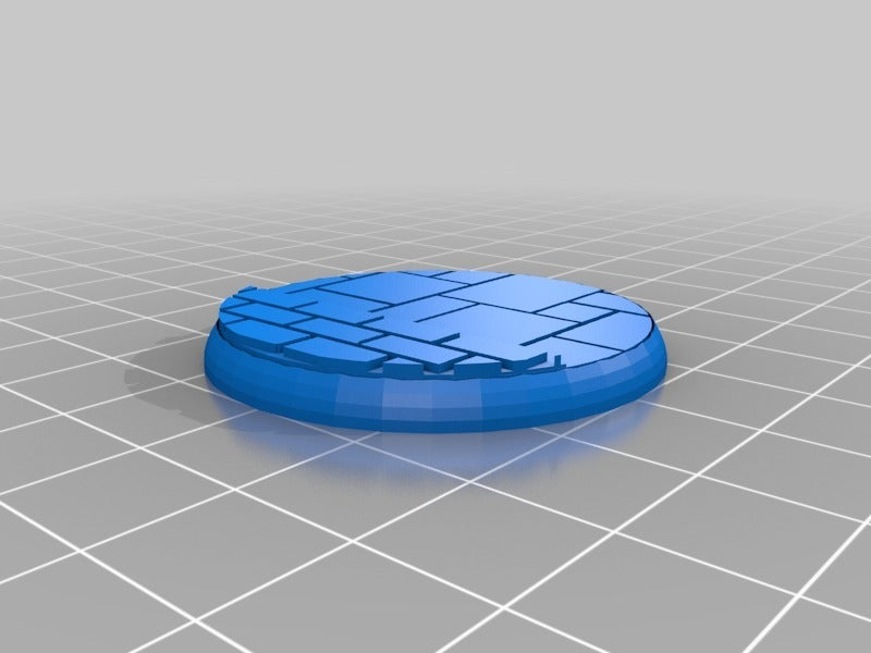 STL file 40mm Town & Road Bases for Dungeons & Dragons, Warhammer and ...