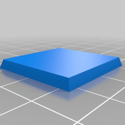 Download free STL file 44 Square Bases (25mm) for Dungeons & Dragons or ...