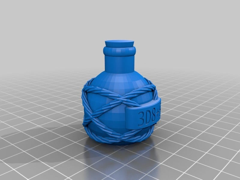 Free STL file Healing Potion Flasks / Bottles For Pathfinder (or ...