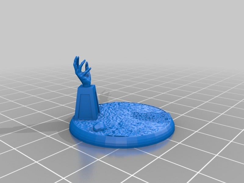 Free STL file 32mm Undead and Cemetery Bases - Graveyard Themed Set for ...