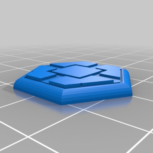 Download free STL file 1 Inch Hexagonal Bases (x30) for Dungeons ...