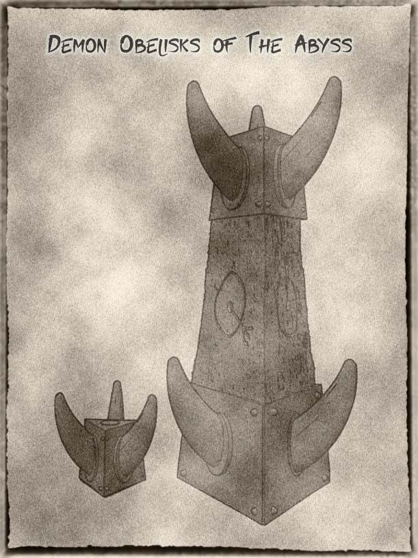 Free STL file Demon Obelisks of The Abyss for Dungeons & Dragons ...