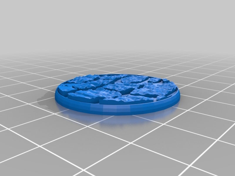 Free STL file 32mm Cobblestone Bases (x8) - for Dungeons & Dragons ...