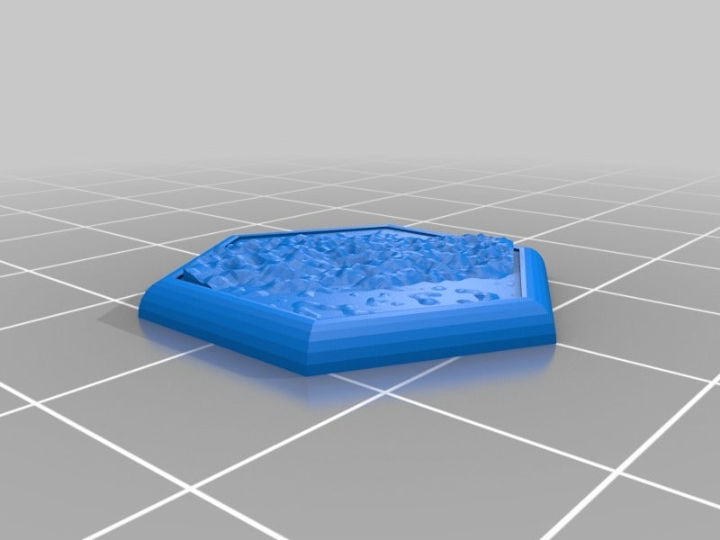 Download free STL file 1 Inch Hexagonal Bases (x30) for Dungeons ...