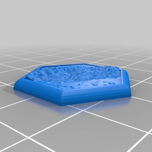 Download free STL file 1 Inch Hexagonal Bases (x30) for Dungeons ...