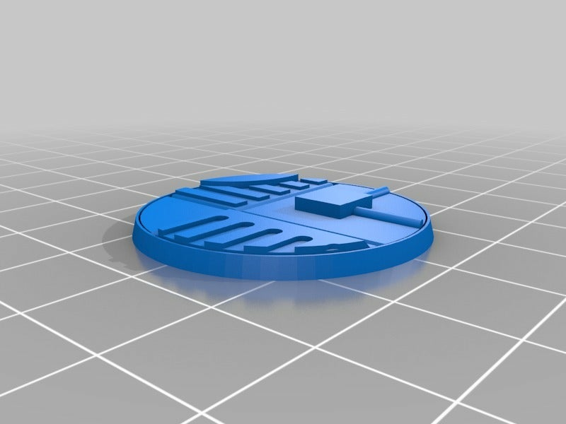 Free STL file 32mm Industrial Miniature Bases (x16) - For Warhammer 40k ...