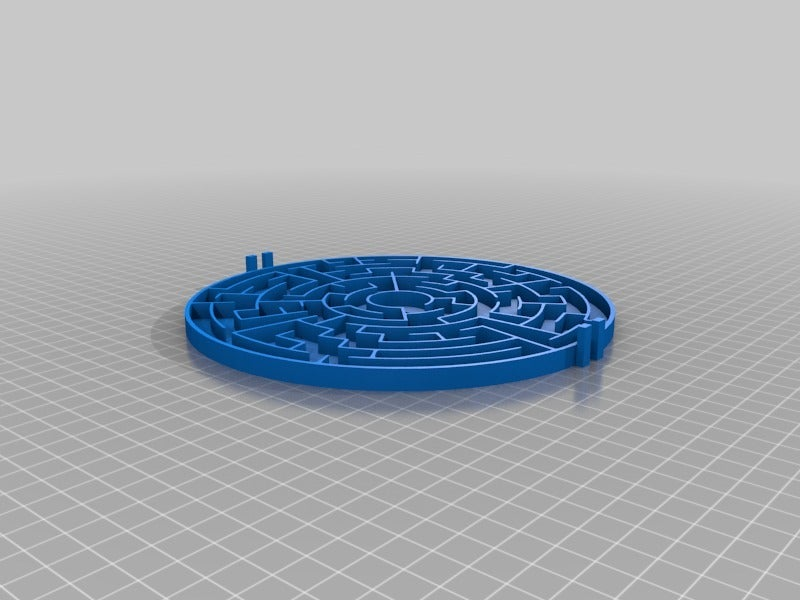 Free STL file Maze Tower [Round] - multiple dungeon levels, rolling ...