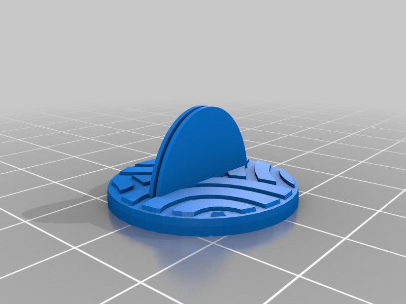 Download STL file 25mm Bases (x16) for Paper Miniatures perfect for ...