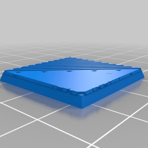 Download free STL file 44 Square Bases (25mm) for Dungeons & Dragons or ...