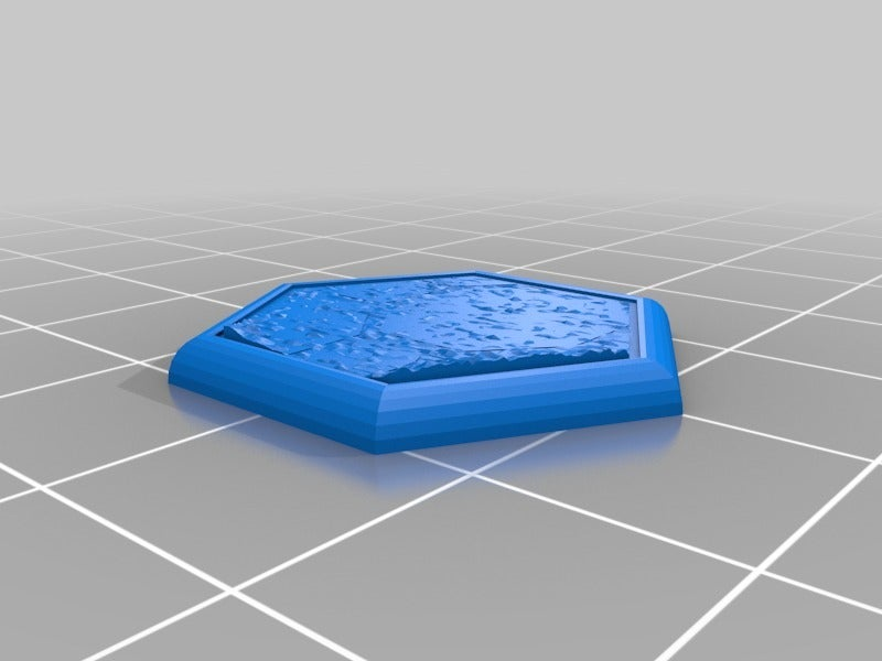 Download free STL file 1 Inch Hexagonal Bases (x30) for Dungeons ...
