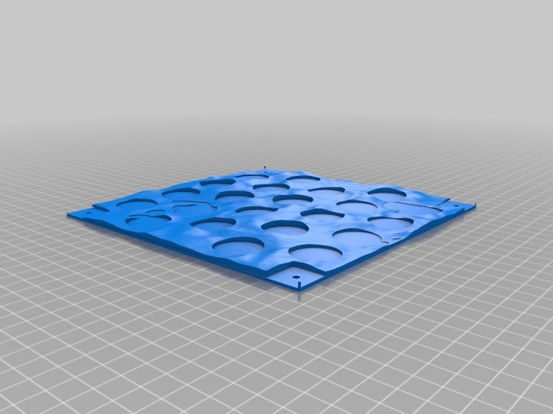 Free STL file Stackable Miniature Trays sizes include 25mm, 32mm, and ...