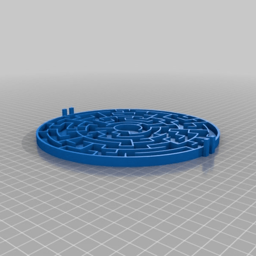 Download free STL file Maze Tower [Round] - multiple dungeon levels ...