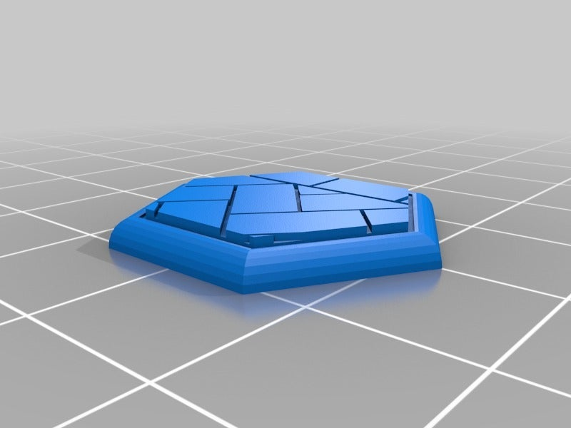 Download free STL file 1 Inch Hexagonal Bases (x30) for Dungeons & Dragons or Warhammer tabletop ...