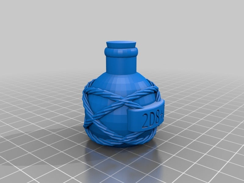 Free STL file Healing Potion Flasks / Bottles For Pathfinder (or ...