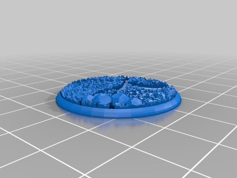 STL file 32mm Lava and The Abyss Bases (x12) - Dark and Evil Themed Set ...