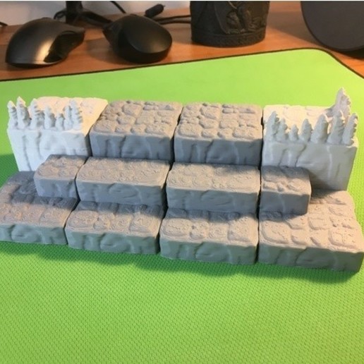 Download free STL file Cavern Ascents/ Steps (Openforge 2.0 compatible ...