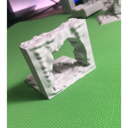 Download free STL files Cavern Passage (Openforge 2.0 compatible) ・ Cults