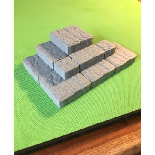 Download free STL file Cavern Ascents/ Steps (Openforge 2.0 compatible ...